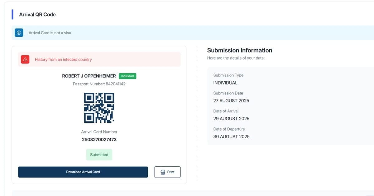 All Indonesia Arrival Card 2025 – Infos & Anleitung | Bali Visum
